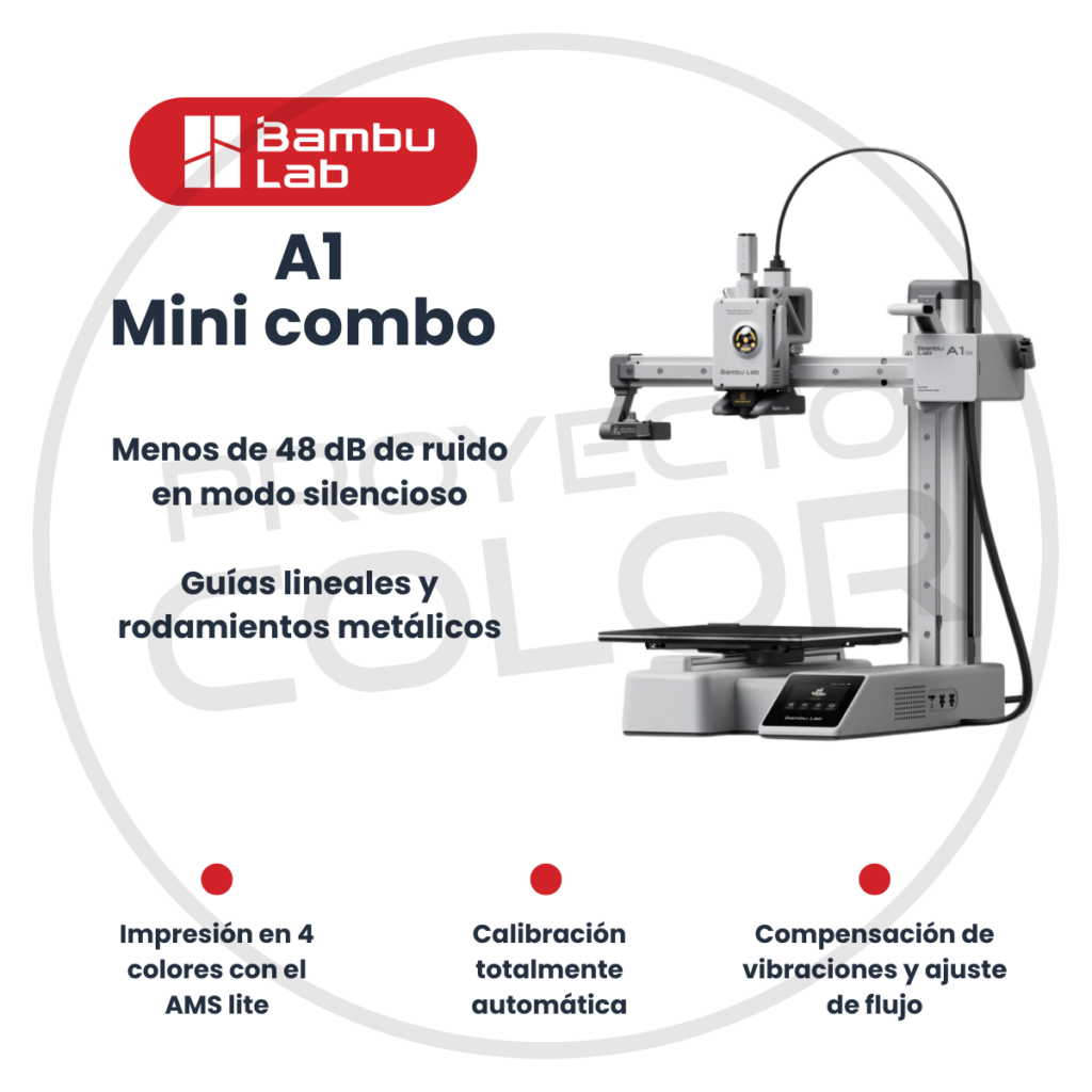 Bambu Lab A1 Mini Combo – Proyecto Color