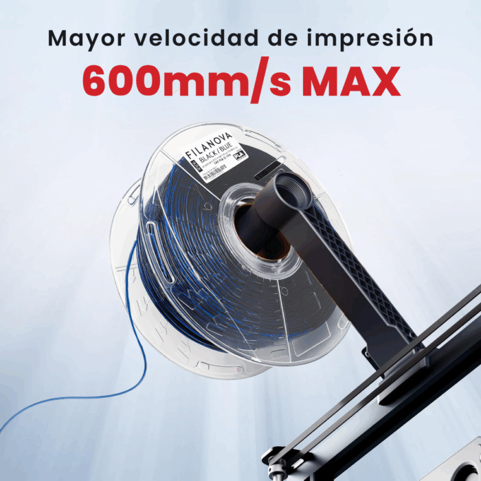 Filamento PLA Dual Color High Speed Filanova x 1Kg – Proyecto Color