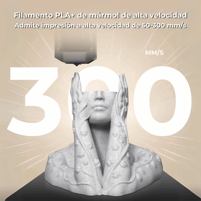 Filamento PLA+ Mármol Marble High Speed Fremover x1kg – Proyecto Color