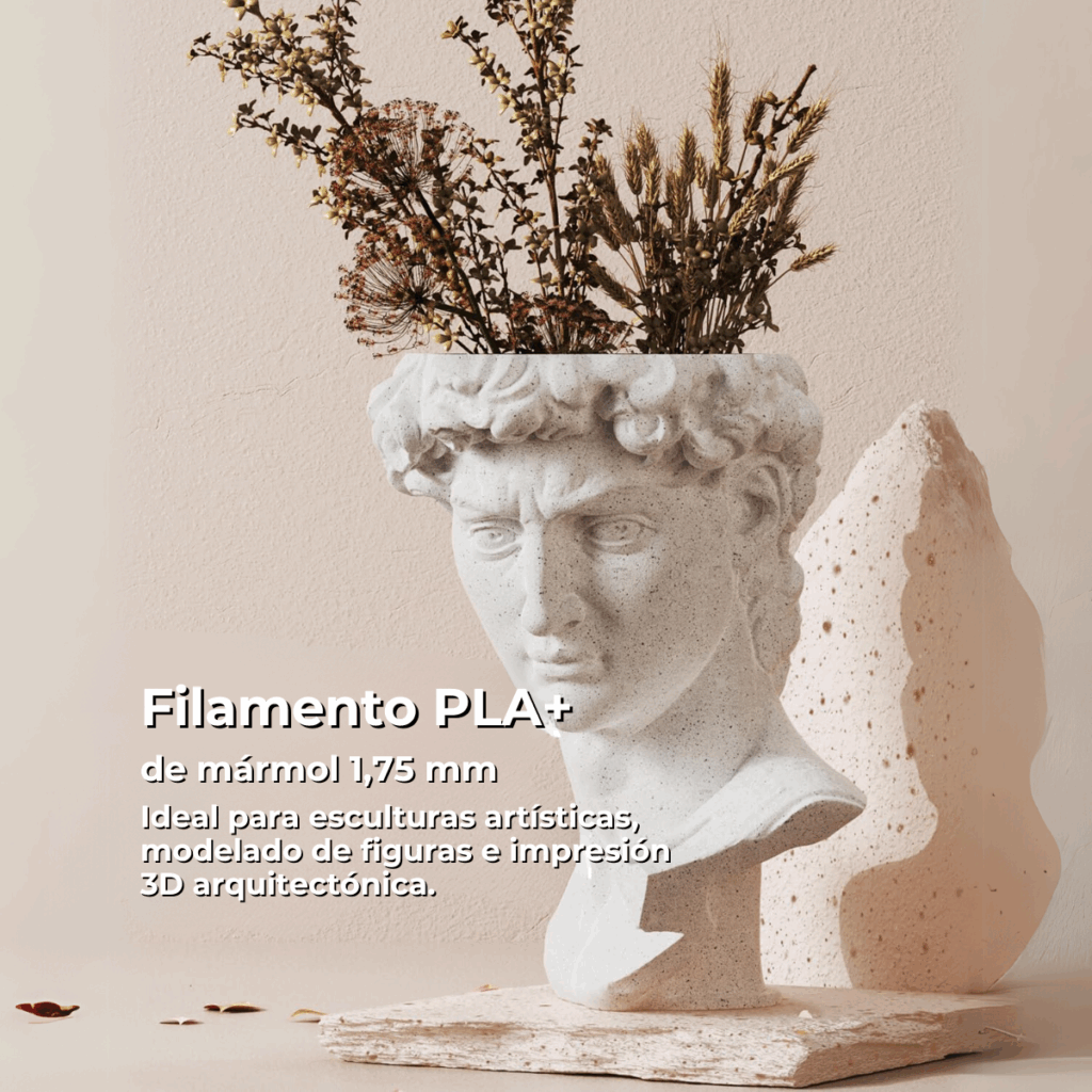 Filamento PLA+ Mármol Marble High Speed Fremover x1kg – Proyecto Color