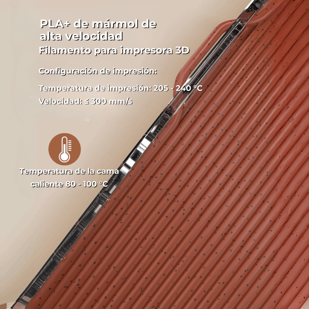 Filamento PLA+ Mármol Marble High Speed Fremover x1kg – Proyecto Color